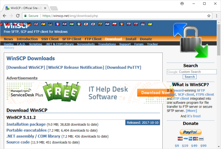 Using WinSCP with the VMware vCenter Server Appliance - JohnBorhek.com