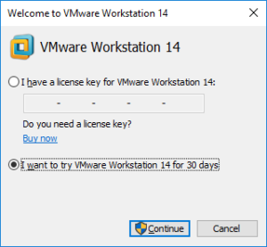Installing VMware Workstation Pro 14 - JohnBorhek.com