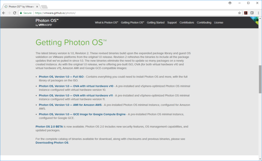 Building A Vm With Vmware Photon Os